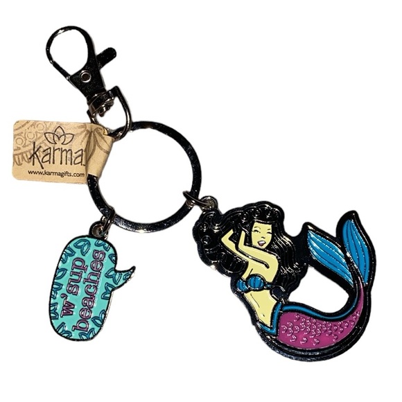 Karma | Accessories | New Mermaid Key Ring Wsup Beaches | Poshmark